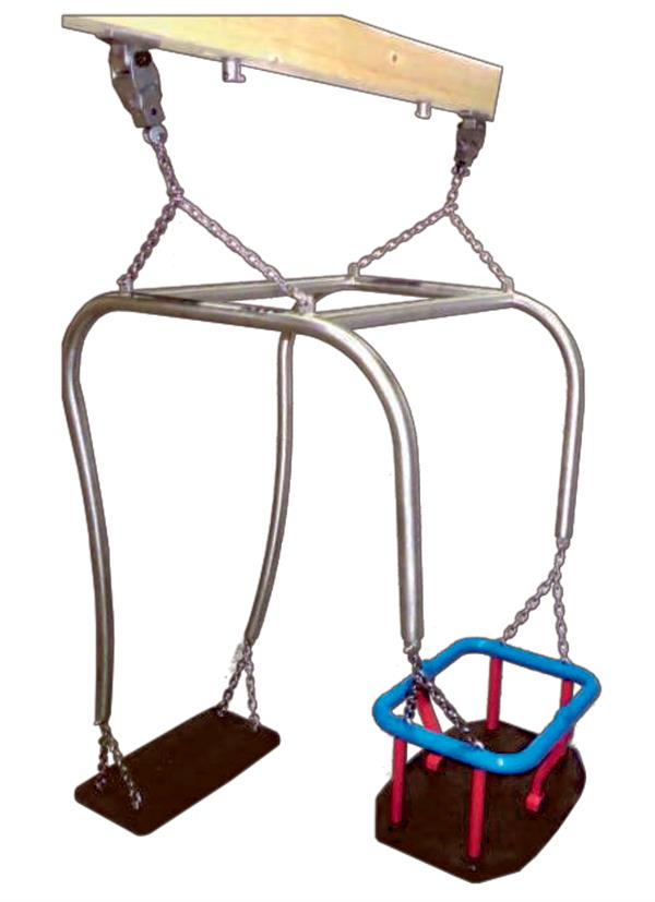 Dobbelt gynge baby og alm gynge